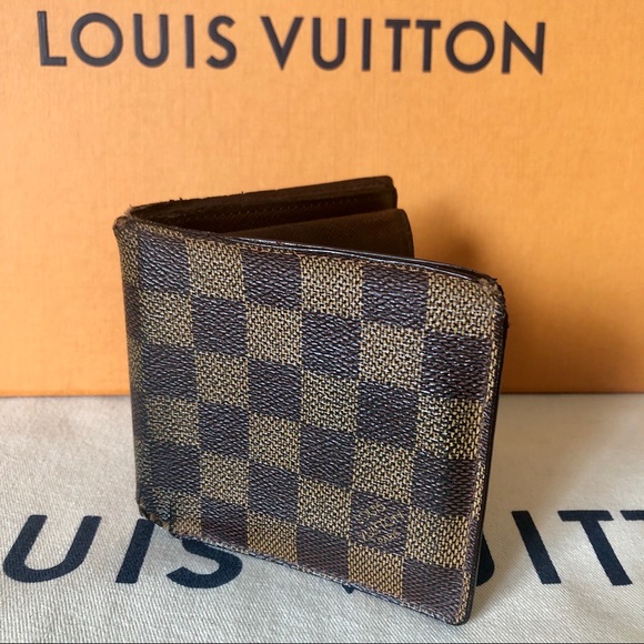Louis Vuitton Damier Ebene Mens Wallets Men | semashow.com